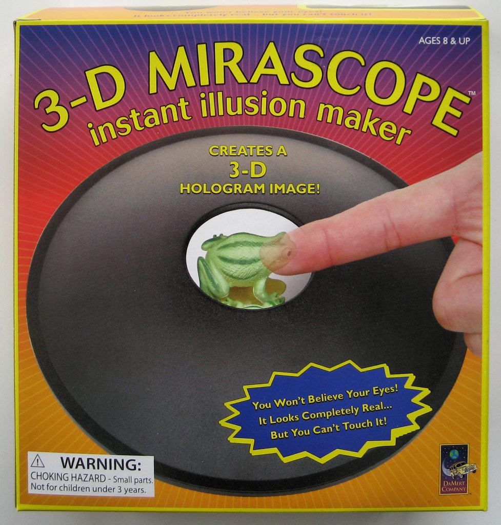 3D Mirascope Illusion Maker – Optix NZ